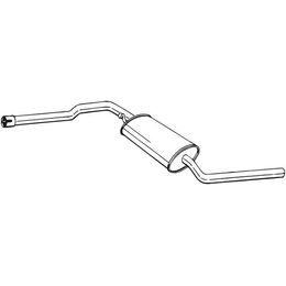 BOSAL Mittelschalld&auml;mpfer 288229 f&uuml;r VW