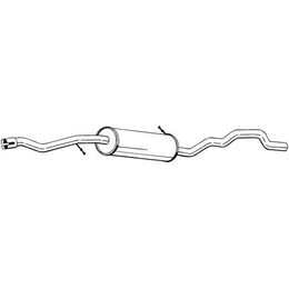 BOSAL Mittelschalld&auml;mpfer 288305 f&uuml;r Ford VW