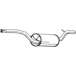 BOSAL Mittelschalld&auml;mpfer 280257 f&uuml;r Ford