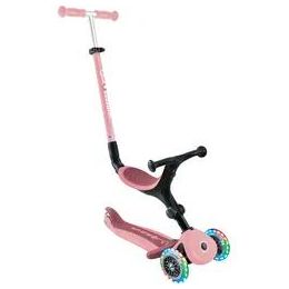 Tretroller Globber "GO-UP ACTIVE LIGHTS mit Leuchtrollen", rosa, Roller, KinderB:28cm L:67cm, Dreirad, Laufrad und Scooter, B:28cm L:67cm