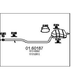 MTS MARKENTECHNIKSERVICEGMBH & CO. KG MTS Endschalld&auml;mpfer 0160187 f&uuml;r MINI