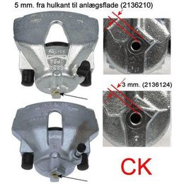 TEXTAR Bremssattel 38079600 f&uuml;r Opel SAAB Vaughall