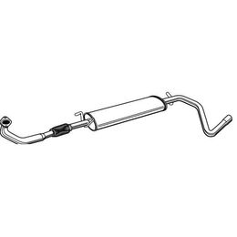 VEGAZ Mittelschalld&auml;mpfer fts324 f&uuml;r Fiat