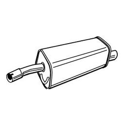 VEGAZ Endschalld&auml;mpfer fs540 f&uuml;r Ford