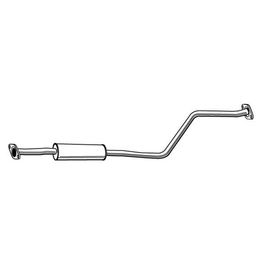 VEGAZ Mittelschalld&auml;mpfer mzs133 f&uuml;r MAZDA