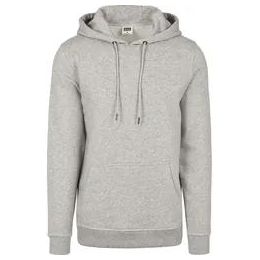Sweatshirt Urban Classics "Urban Classics Herren Basic Sweat Hoody", Herren, Gr. XL, grau, 63% Baumwolle, 37% Polyester, unifarben, Sweatshirts Sweatshirt