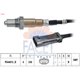 FACET Lambdasonde 108282 f&uuml;r RENAULT