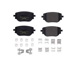 TEXTAR Bremsbelagsatz, Scheibenbremse 2062501 f&uuml;r Fiat Peugeot TOYOTA