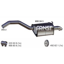Ernst Endschalld&auml;mpfer 650243 f&uuml;r Ford Volvo