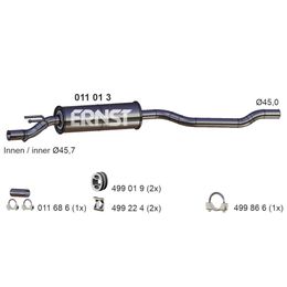 Ernst Vorschalld&auml;mpfer 011013 f&uuml;r Opel GM