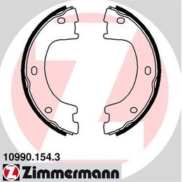 Zimmermann Bremsbackensatz, Feststellbremse 109901543 Hinterachse f&uuml;r DODGE Mercedes VAG