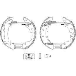 TEXTAR Bremsbackensatz Shoe Kit Pro 84049401 f&uuml;r Ford