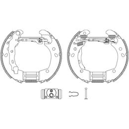 Hella Bremsbackensatz 8db355004821 f&uuml;r INFINITI NISSAN RENAULT TRUCKS