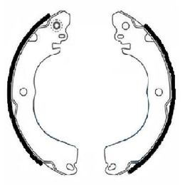Hella Bremsbackensatz 8db355022311 f&uuml;r Peugeot MITSUBISHI INFINITI NISSAN (ZHENGZHOU) AMC