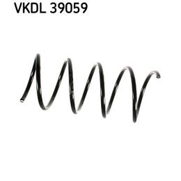 SKF Fahrwerksfeder vkdl39059 Vorderachse f&uuml;r Mercedes