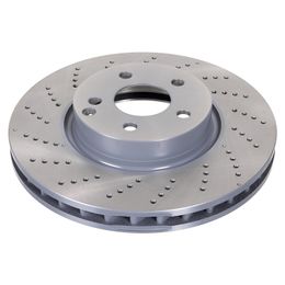 Blue Print Bremsscheibe adu174303 Vorderachse Gelocht 322mm f&uuml;r Mercedes