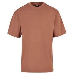 T-Shirt Urban Classics "Urban Classics Herren Tall Tee", Damen, Gr. S, terracotta, 100% Baumwolle, unifarben, oversize, Rundhals, Shirts T-Shirt