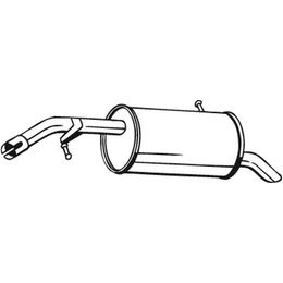 BOSAL Endschalld&auml;mpfer 190057 f&uuml;r Peugeot