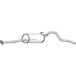 BOSAL Endschalld&auml;mpfer 287405 f&uuml;r TOYOTA VW