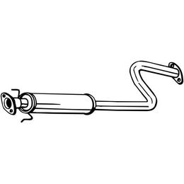 BOSAL Mittelschalld&auml;mpfer 278111 f&uuml;r ROVER