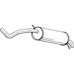 BOSAL Endschalld&auml;mpfer 279757 f&uuml;r VW