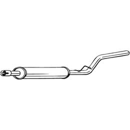 BOSAL Mittelschalld&auml;mpfer 278315 f&uuml;r VW