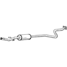 BOSAL Mittelschalld&auml;mpfer 279181 f&uuml;r TOYOTA