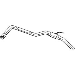 BOSAL Endschalld&auml;mpfer 281881 f&uuml;r NISSAN