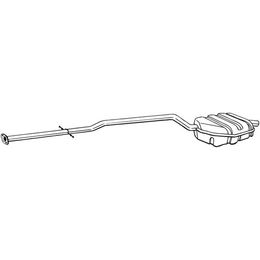 BOSAL Endschalld&auml;mpfer 290161 f&uuml;r MINI