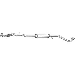 BOSAL Mittelschalld&auml;mpfer 292005 f&uuml;r DAEWOO