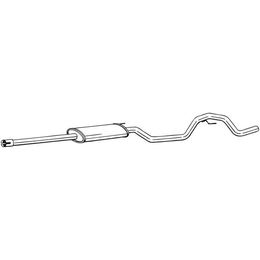 BOSAL Mittelschalld&auml;mpfer 292039 f&uuml;r Opel Vaughall
