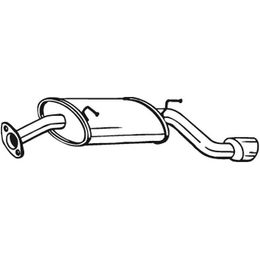 BOSAL Endschalld&auml;mpfer 128005 f&uuml;r CHEVROLET
