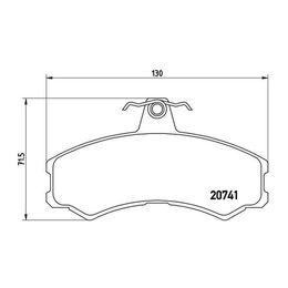 MAGNETI MARELLI Bremsbelagsatz, Scheibenbremse 363700506024 f&uuml;r SATURN