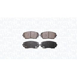 MAGNETI MARELLI Bremsbelagsatz, Scheibenbremse 363916060925 f&uuml;r KIA
