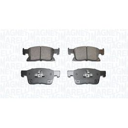 MAGNETI MARELLI Bremsbelagsatz, Scheibenbremse 363916060919 f&uuml;r Opel