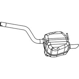 VEGAZ Endschalld&auml;mpfer vs573 f&uuml;r VW