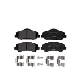 TEXTAR Bremsbelagsatz, Scheibenbremse 2525001 f&uuml;r Citro&euml;n Peugeot