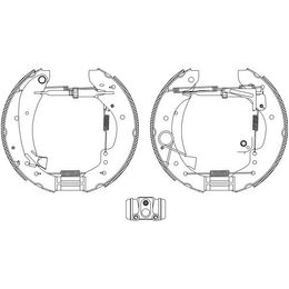 Hella Bremsbackensatz 8db355004231 f&uuml;r FERRARI Peugeot
