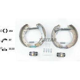 TEXTAR Bremsbackensatz Shoe Kit Pro 84055801 f&uuml;r Ford NISSAN