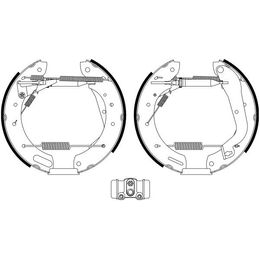 Hella Bremsbackensatz 8db355022651 f&uuml;r Ford INFINITI