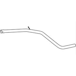 VEGAZ Abgasrohr rr431 mitte f&uuml;r DACIA