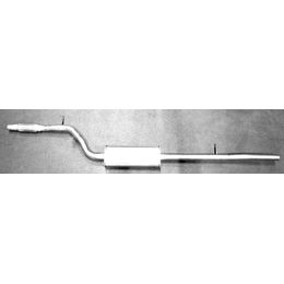 VEGAZ Mittelschalld&auml;mpfer fts503 f&uuml;r Fiat