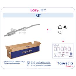 FAURECIA Vorschalld&auml;mpfer Kit Easy2Fit fs55618 f&uuml;r RENAULT