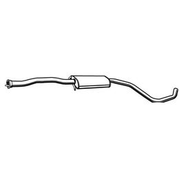 VEGAZ Mittelschalld&auml;mpfer fs413 f&uuml;r Ford