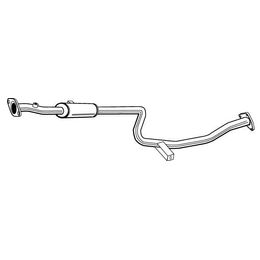 VEGAZ Mittelschalld&auml;mpfer mis125 f&uuml;r MITSUBISHI