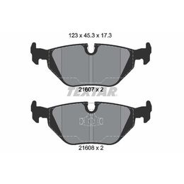 TEXTAR Bremsbelagsatz, Scheibenbremse 2160702 f&uuml;r BMW