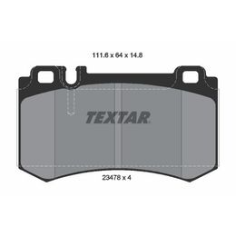 TEXTAR Bremsbelagsatz, Scheibenbremse 2347802 f&uuml;r Mercedes