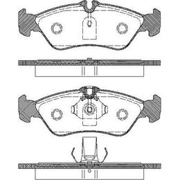 TRISCAN Bremsbelagsatz, Scheibenbremse 811023010 f&uuml;r Mercedes VW
