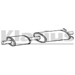 VEGAZ Mittelschalld&auml;mpfer fs643 f&uuml;r Ford