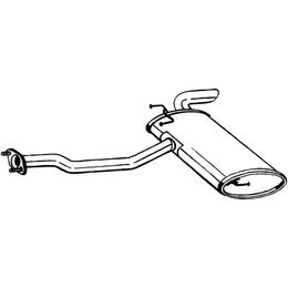 BOSAL Endschalld&auml;mpfer 165059 f&uuml;r HYUNDAI